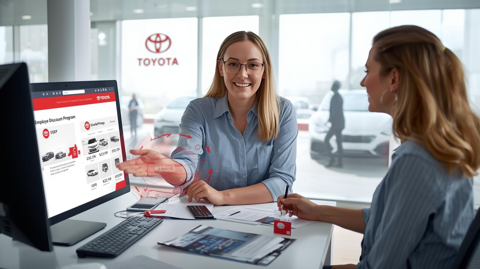 how much is toyota employee discount 2026