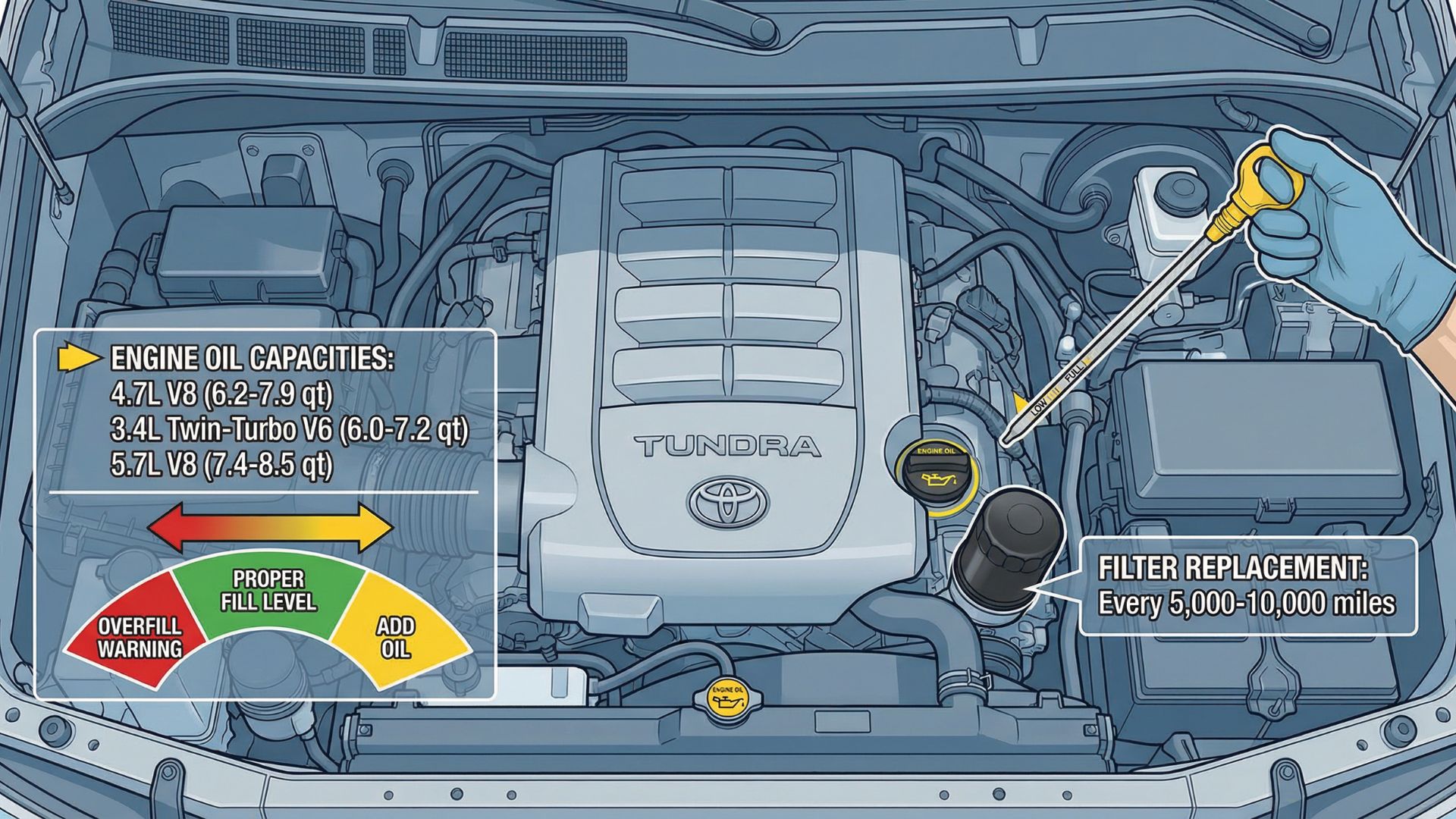 Toyota Tundra Oil Type Guide by Year And Engine 2026 Tips